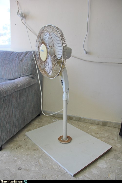 Your Biggest Fan! - There, I Fixed It - white trash repairs