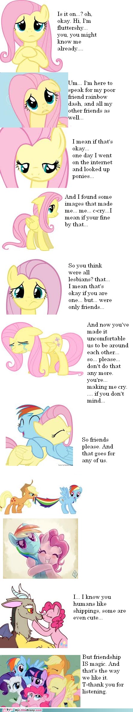 A Word From Our Very Best Friends - My Little Brony - my little pony ...