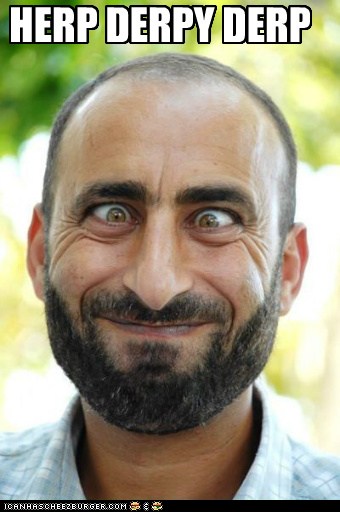Derp - wtf - Derp Face Derps - hurr durr derp face - derp - Cheezburger