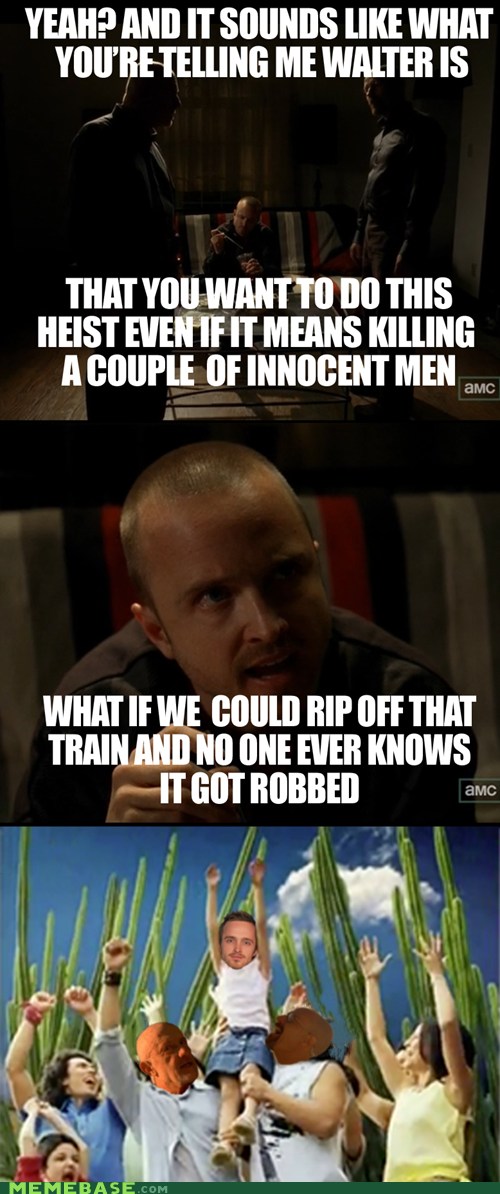 Breaking Bad Train Heist - Web Comics - 4koma comic strip, webcomics ...