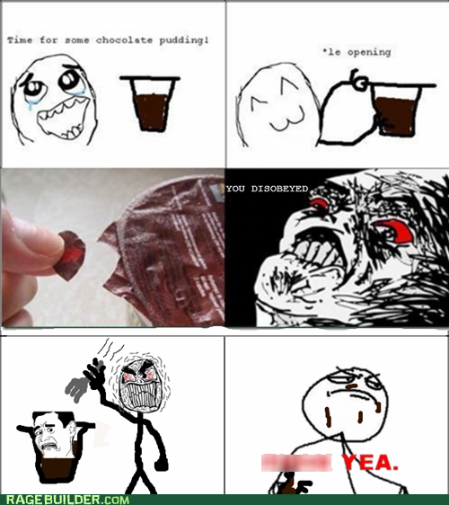 I Will Consume You With More Aggression Than Usual! - Rage Comics ...