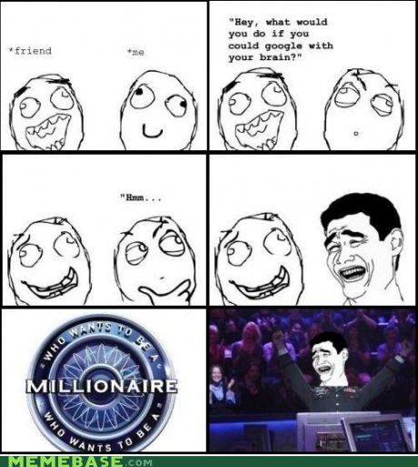 What Would You Do if You Could Google With Your Brain? - Rage Comics ...