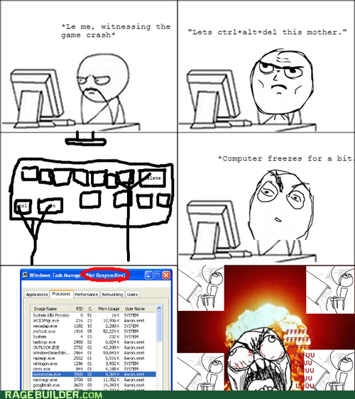 My Computer Shall Be Eternally Frozen - Rage Comics - rage comics