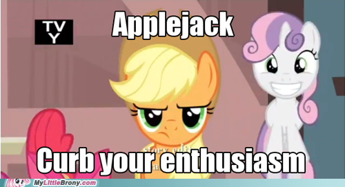 I Guess Applejack Doesn't Like Kids - My Little Brony - my little pony ...