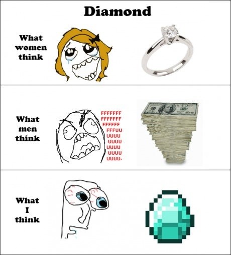 Diamonds - Rage Comics - rage comics