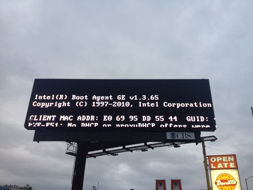 Get It Together, Intel Boot Agent! - Monday Thru Friday - job fails