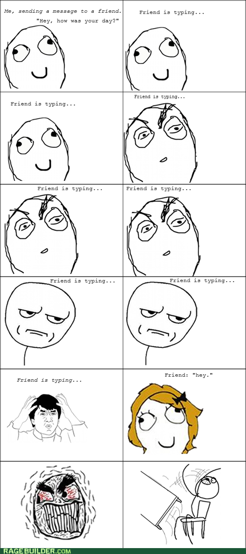 Facebook Conversations - Rage Comics - rage comics