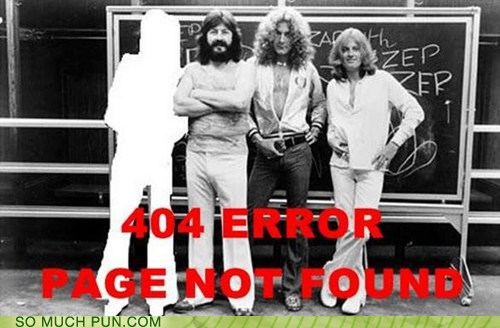 Puns - led zeppelin - Funny Puns - Pun Pictures - Cheezburger