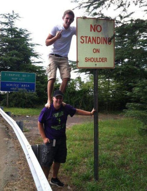 Puns - standing - Funny Puns - Pun Pictures - Cheezburger