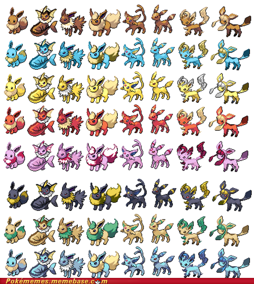 Eevee Sprite Sheet