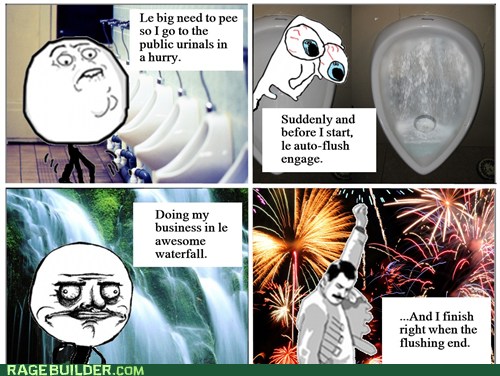 Awesome Urinal Story - Rage Comics - rage comics