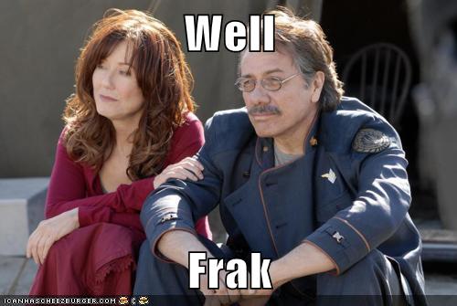 Set Phasers to LOL - laura roslin - sci fi fantasy - Cheezburger