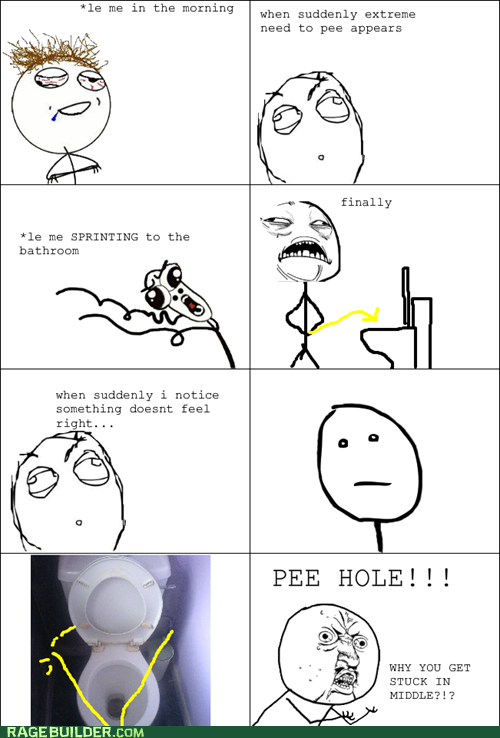 Rage Comics - peeing - Rage Comics - rage comics - Cheezburger