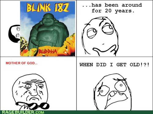 Blink and You're Freakin' Old... - Rage Comics - rage comics