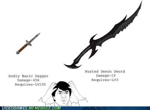 RPG Logic: Low Level Items vs. Max Level Items - Video Games - video ...