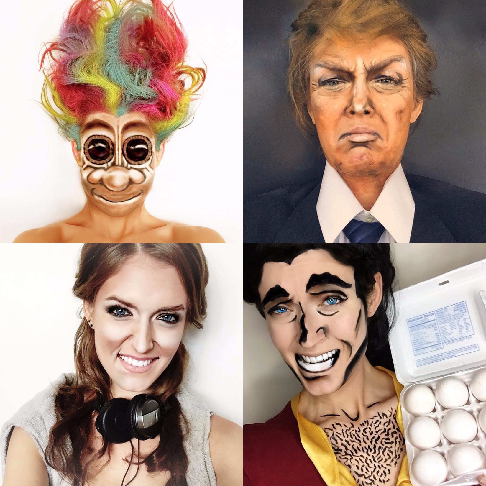 This Artist's Makeup Impressions are on Point - Memebase - Funny Memes
