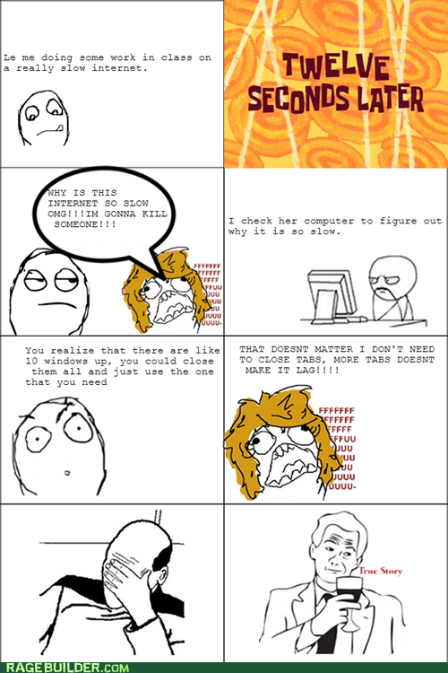 Internet Troubles - Rage Comics - rage comics