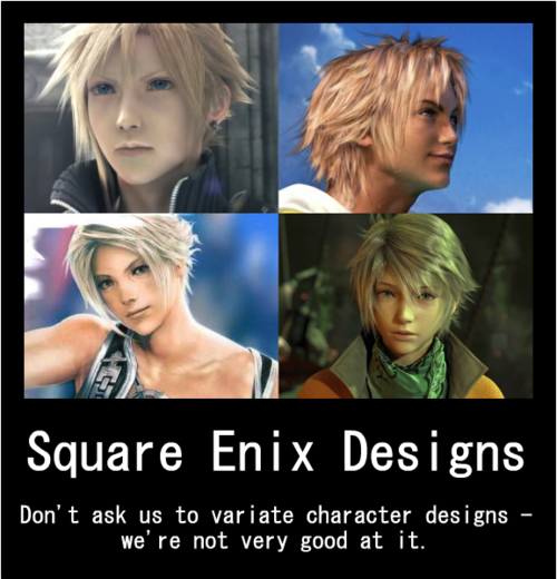 Variety Is the Spice of Square Enix - Very Demotivational ...