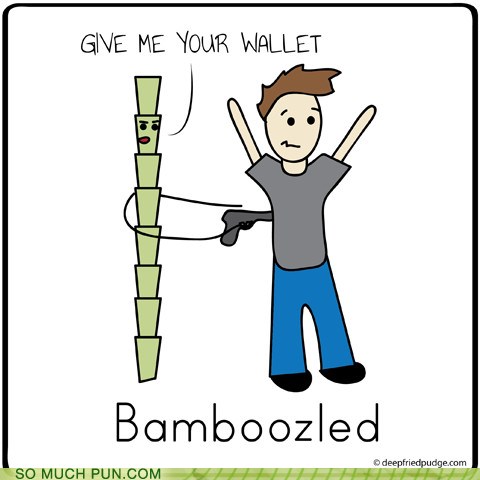 Bamboozled - Puns - Pun Pictures