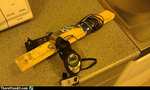 There, I Fixed It - redneck - white trash repairs - Cheezburger