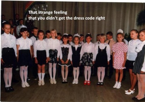 I'm a Unique Butterfly! - Poorly Dressed - fashion fail