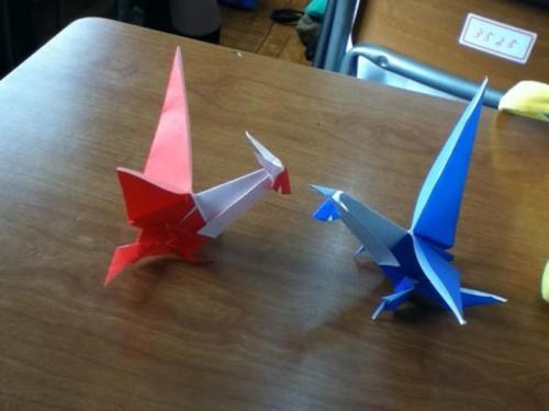 Origami Latias and Latios - Pokémemes - Pokémon, Pokémon GO