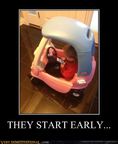 Always Text and Drive - Very Demotivational - Demotivational Posters ...