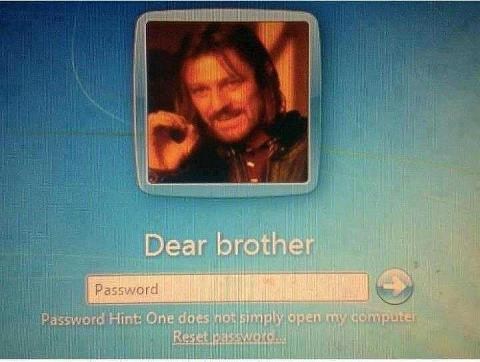 One Does Not Simply Get Easy Access to My Private Folders - Memebase ...