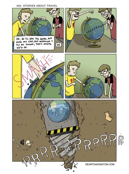 World Travelers - Web Comics - 4koma comic strip, webcomics, web comics