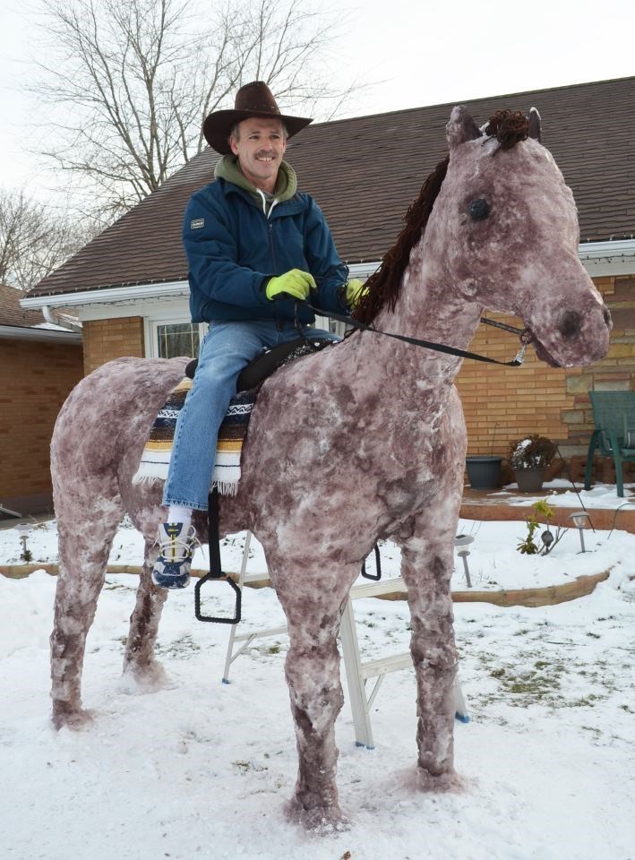 This Man's Awesome Snow Sculptures Will Make You Love Winter Again ...