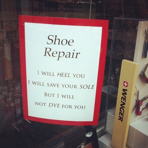 Puns - heel - Funny Puns - Pun Pictures - Cheezburger