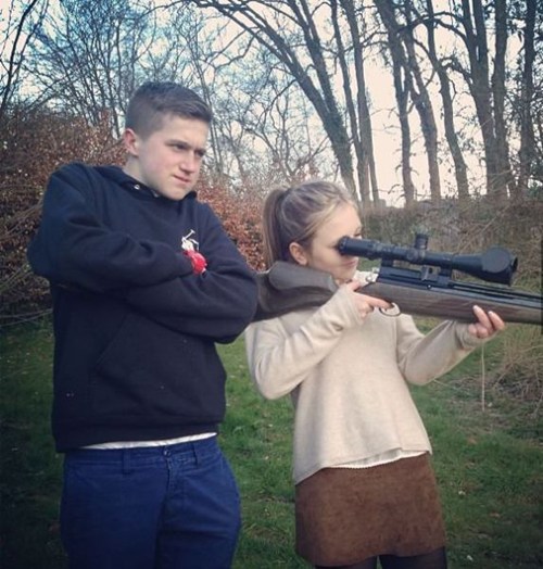 FAIL Nation - gun safety - Vintage FAILs of the Epic Variety - Cheezburger