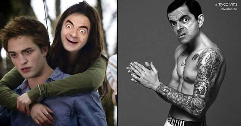These Pics Of Mr. Bean Photoshopped Into Pop Culture Moments Are ...