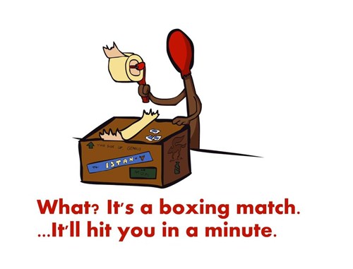 Puns - boxing - Funny Puns - Pun Pictures - Cheezburger