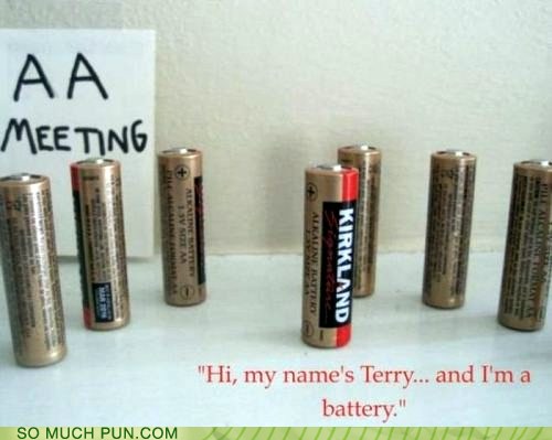Puns - battery - Funny Puns - Pun Pictures - Cheezburger