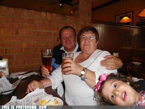 Her Very First Photobomb - Photobombs - photobomb that guy