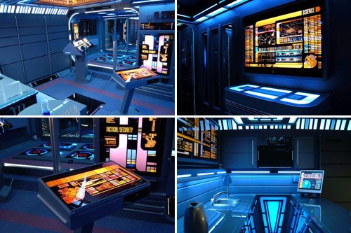 Cool Design of the Day: Apartment Turned into Transporter Control ...