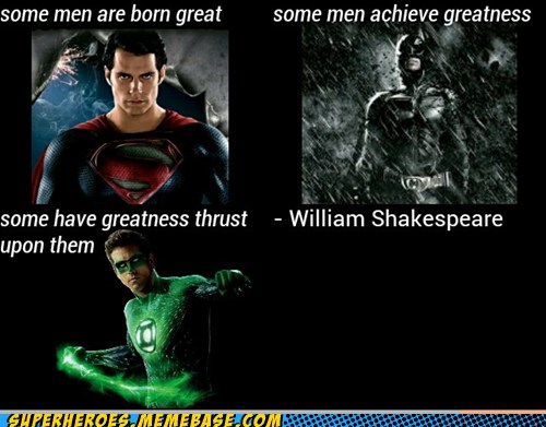 Shakespeare Said it Best - Superheroes - superheroes, batman, superman ...