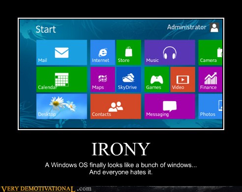 IRONY - Very Demotivational - Demotivational Posters | Very ...