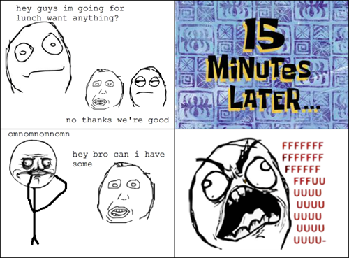 Rage Comics - food - Rage Comics - rage comics - Cheezburger