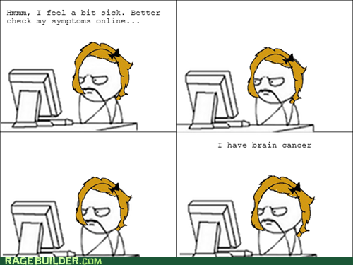 Damn You, WebMD! - Rage Comics - rage comics