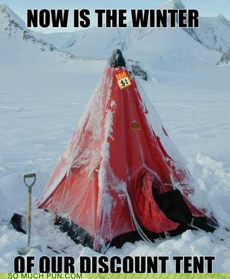 Puns - tents - Funny Puns - Pun Pictures - Cheezburger