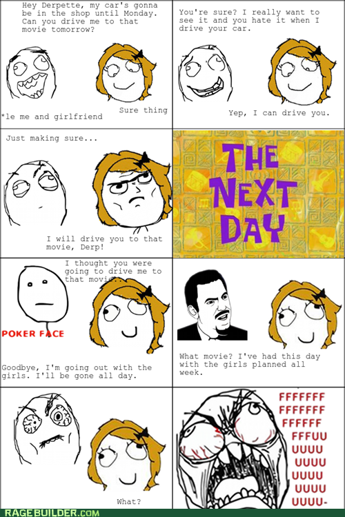 Rage Comics - girlfriend - Rage Comics - rage comics - Cheezburger