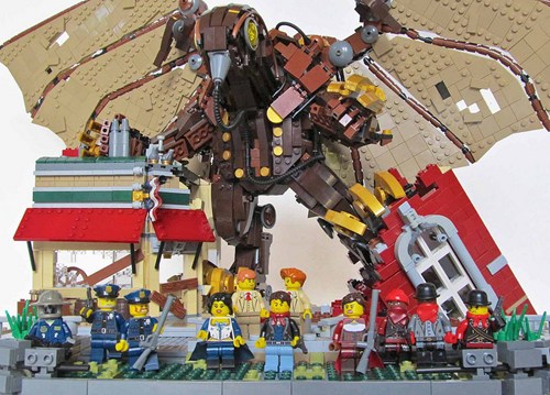 BioShock Infinite's Songbird Recreated With Legos - Video Games - video ...