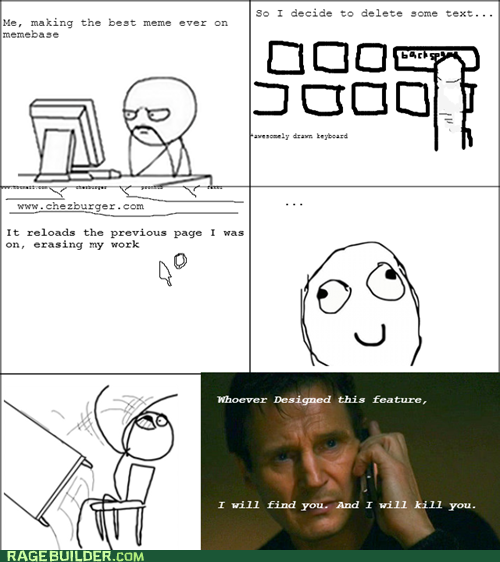 Backspace, WHY? - Rage Comics - rage comics