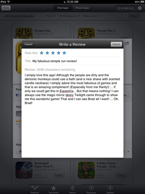 Rarity Plays Temple Run! - My Little Brony - my little pony, friendship ...