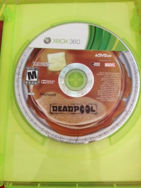 Does the Deadpool Game Have the Best Disc Art Ever? - Video Games ...
