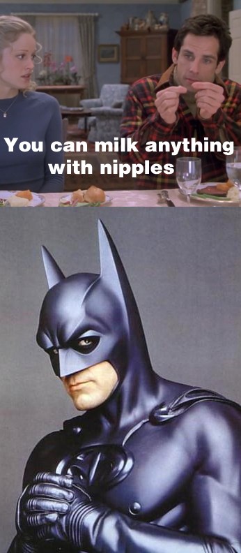 Bat Milk, Anyone? - Superheroes - superheroes, batman, superman ...