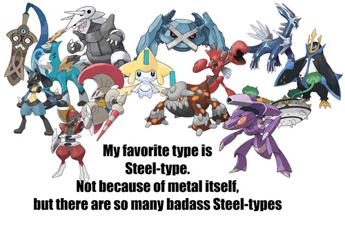 Steel Types Always Look Awesome - Pokémemes - Pokémon, Pokémon GO