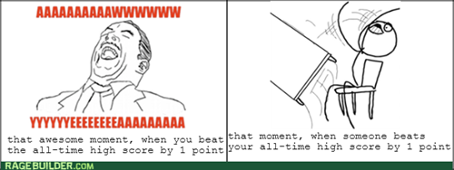 High Scores - Rage Comics - rage comics